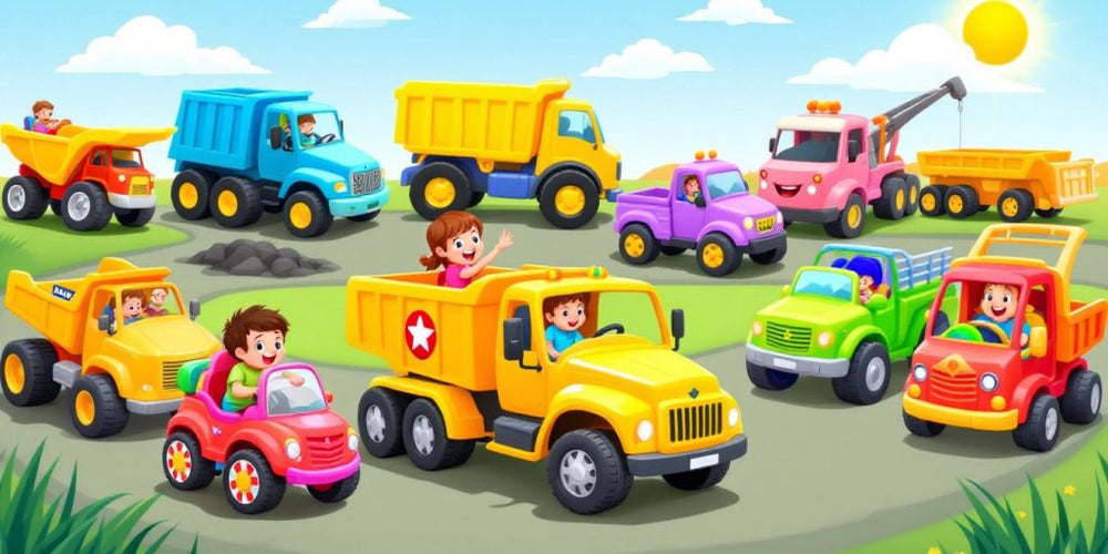 Tough Trucks: The Best Ride-Ons for Building Young Minds