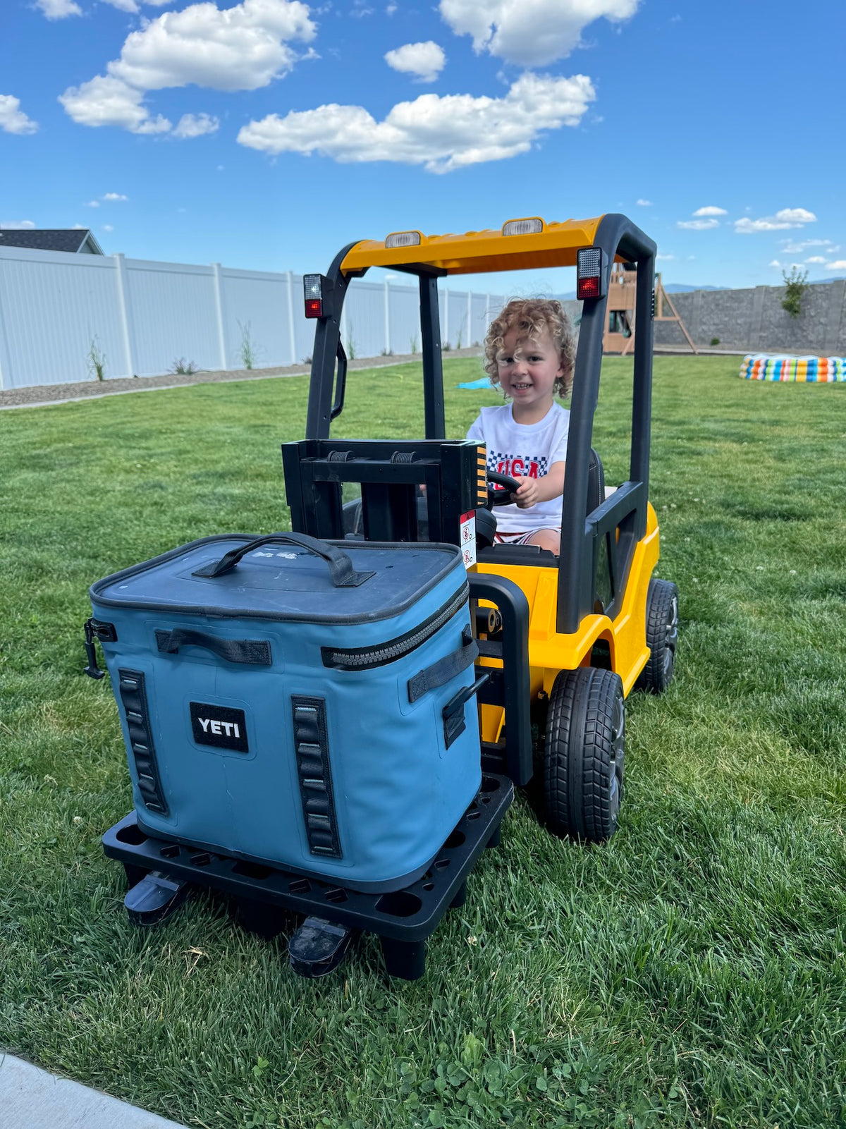 Forklift 9000 - Tough Trucks For Kids